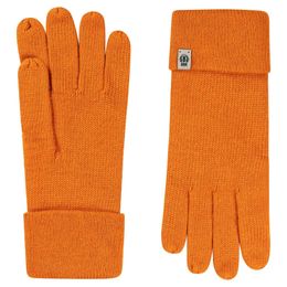 Roeckl Strickhandschuhe 'ESSENTIALS' Damen Gr&ouml;&szlig;e one size orange / neonorange / hellorange / dunkelorange / orangemeliert
