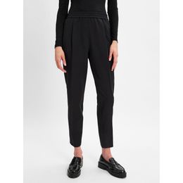 BOSS Bundfaltenhose Damen Gr&ouml;&szlig;e 34 schwarz