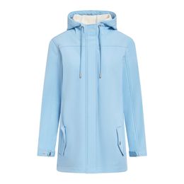 Bench &Uuml;bergangsjacke Damen Gr&ouml;&szlig;e XXXL blau / wei&szlig;