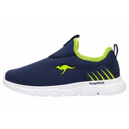 Kangaroos Sneaker Damen Gr&ouml;&szlig;e 33 navy / neongr&uuml;n