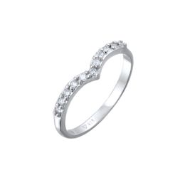 Elli DIAMONDS Ring 'Diamant' Damen Gr&ouml;&szlig;e 56 silber