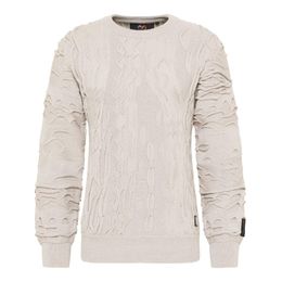 Carlo Colucci Pullover 'D'Andrea' Herren Gr&ouml;&szlig;e XXXL greige