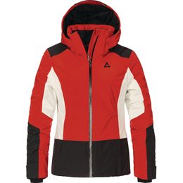 Sch&ouml;ffel Sch&ouml;ffel Outdoorjacke 'Zandwel' Damen Gr&ouml;&szlig;e XL rot / schwarz / wei&szlig;