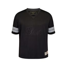 SikSilk T-Shirt Herren Gr&ouml;&szlig;e M grau / schwarz / wei&szlig;