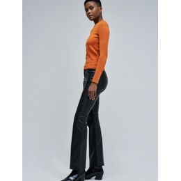 Salsa Jeans Pullover 'Basic Long Sleeve' Damen Gr&ouml;&szlig;e XS orange