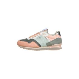 Pepe Jeans Sneaker Damen Gr&ouml;&szlig;e 39 hellgrau / oliv / hellpink / wei&szlig;