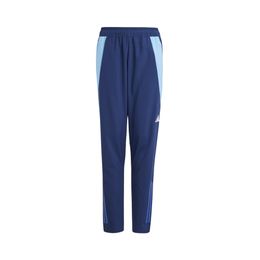 adidas Performance Sporthose Jungen Gr&ouml;&szlig;e 176 blau / pastellblau / wei&szlig;