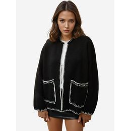 Hiccup Strickjacke Damen Gr&ouml;&szlig;e M schwarz