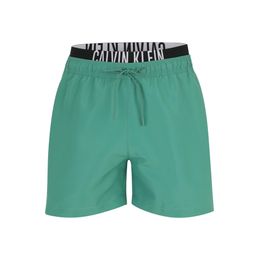 Calvin Klein Swimwear Badeshorts 'Intense Power' Herren Gr&ouml;&szlig;e XXL smaragd / schwarz / wei&szlig;