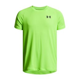 Under Armour Sportshirt 'Tech 2.0' Jungen Gr&ouml;&szlig;e 140/152 grasgr&uuml;n / schwarz