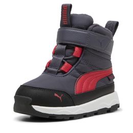 Puma Boots 'Evolve' Jungen Gr&ouml;&szlig;e 19 graphit / dunkelrot