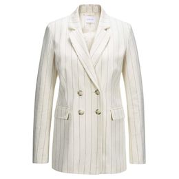 Madeleine Mode Madeleine Blazer Damen Gr&ouml;&szlig;e 46 anthrazit / perlwei&szlig;