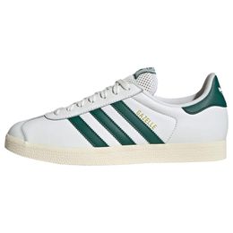 adidas originals Sneaker 'Gazelle' Herren Gr&ouml;&szlig;e 41/41.5 dunkelgr&uuml;n / wei&szlig;