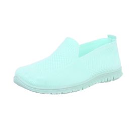 Ital-Design Slipper Damen Gr&ouml;&szlig;e 39 t&uuml;rkis