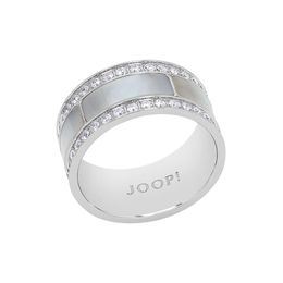 JOOP! Ring Damen Gr&ouml;&szlig;e 60 silber / transparent