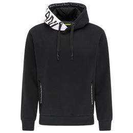 Bruno Banani Sweatshirt 'Reed' Herren Gr&ouml;&szlig;e L schwarz / wei&szlig;