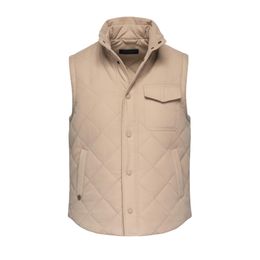 Ombre Weste 'OM-JAVJ-0277' Herren Gr&ouml;&szlig;e S beige