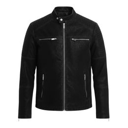 Ombre Jacke 'OM-JAFL-0197' Herren Gr&ouml;&szlig;e S schwarz