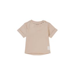 Noppies Shirt 'Bernice' Gr&ouml;&szlig;e 74 beige / wei&szlig;