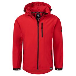 Rock Creek Outdoorjacke Herren Gr&ouml;&szlig;e M rot / schwarz