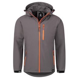 Rock Creek Outdoorjacke Herren Gr&ouml;&szlig;e XXXL schlammfarben / orange