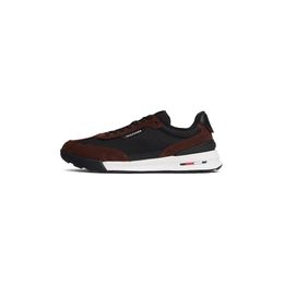 Tommy Hilfiger Sneaker 'Retro' Herren Gr&ouml;&szlig;e 46 braun / schwarz / wei&szlig;