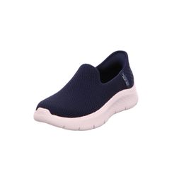 Skechers Slip On 'Go walk' Damen Gr&ouml;&szlig;e 37.5 navy / himmelblau / wei&szlig;