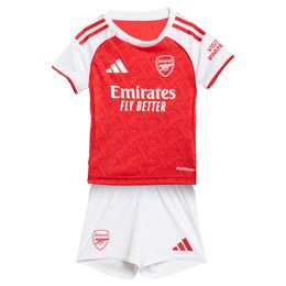 adidas Performance Trainingsanzug 'FC Arsenal 25/26' Gr&ouml;&szlig;e 74 rot / wei&szlig;