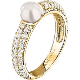 MORELLATO Ring Damen Gr&ouml;&szlig;e 52 gold / perlwei&szlig;
