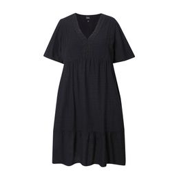 Ulla Popken Kleid Damen Gr&ouml;&szlig;e 50/52 schwarz Winterkleid