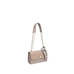 Chrisbella Schultertasche Damen Gr&ouml;&szlig;e One Size beige