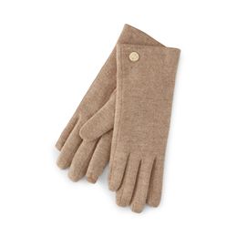 JOOP! Fingerhandschuhe Damen Gr&ouml;&szlig;e XL sand