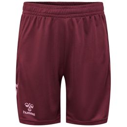 Hummel Sportshorts Jungen Gr&ouml;&szlig;e 152 rosa / weinrot