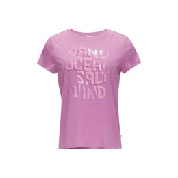 QS T-Shirt Damen Gr&ouml;&szlig;e S pflaume / rosa