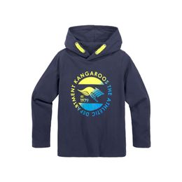 Kangaroos Sweatshirt Jungen Gr&ouml;&szlig;e 140/146 marine / gelb