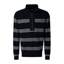 Pierre Cardin Pullover Herren Gr&ouml;&szlig;e S dunkelblau / grau