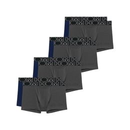 HOM Retro Boxer ' Boxerlines HO1 ' Herren Gr&ouml;&szlig;e S navy / anthrazit