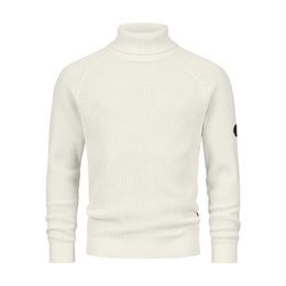 INDICODE Jeans Pullover 'Harlan' Herren Gr&ouml;&szlig;e L wollwei&szlig;