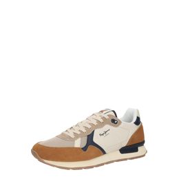 Pepe Jeans Sneaker 'Brit Camp' Herren Gr&ouml;&szlig;e 46 beige / marine / braun / cappuccino