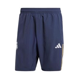 adidas Performance Sporthose Damen Gr&ouml;&szlig;e L blau / gelb / wei&szlig;