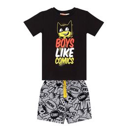 Denokids Set 'Cartoon' Jungen Gr&ouml;&szlig;e 92 schwarz