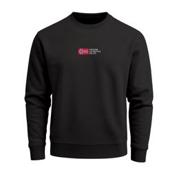 Neverless Sweatshirt 'Norway Explorer' Herren Gr&ouml;&szlig;e 4XL schwarz