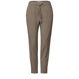 Street One Hose Damen Gr&ouml;&szlig;e 44 creme / braun