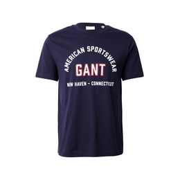 Gant T-Shirt Herren Gr&ouml;&szlig;e XXL marine / rot / wei&szlig;
