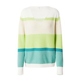 s.Oliver Pullover Damen Gr&ouml;&szlig;e M elfenbein / petrol / apfel / wei&szlig;