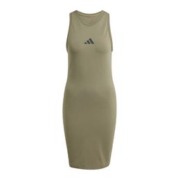 adidas Sportswear Sportkleid Damen Gr&ouml;&szlig;e L khaki / schwarz