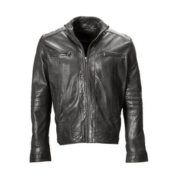 18N62 Lederjacke 'NEGascon' Herren Gr&ouml;&szlig;e M/L schwarz