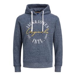 Jack & Jones Jack & Jones Sweatshirt 'Willow' Herren Gr&ouml;&szlig;e XXL rauchblau / gelb / wei&szlig;