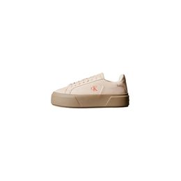 Calvin Klein Sneaker Damen Gr&ouml;&szlig;e 37 beige / rot