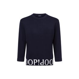 JOOP! Pullover ' Kassa ' Damen Gr&ouml;&szlig;e L marine / wei&szlig;